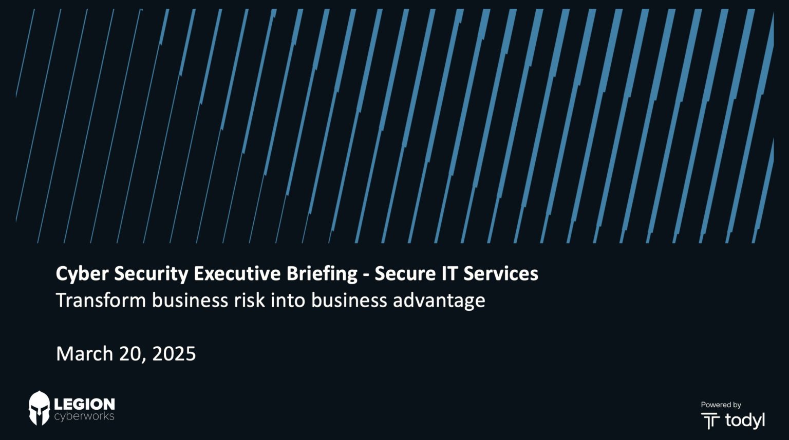 March 2025 Quarterly Executive Cyber Briefing - Legion Cyberworks